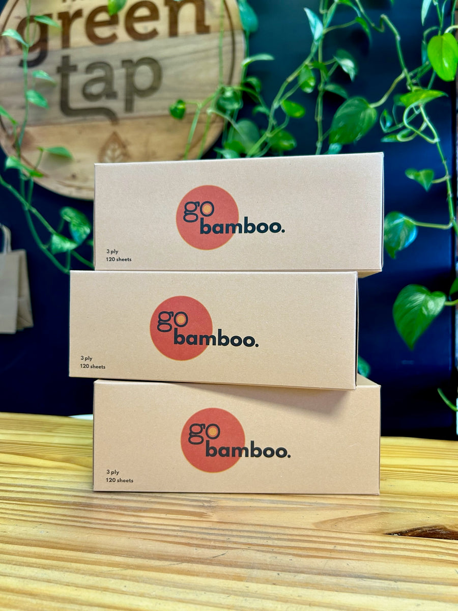 Bamboo Facial Tissues 3-Ply – The Green Tap Store